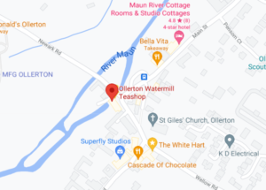 Ollerton_Watermill-map | Rufford Park Lodge